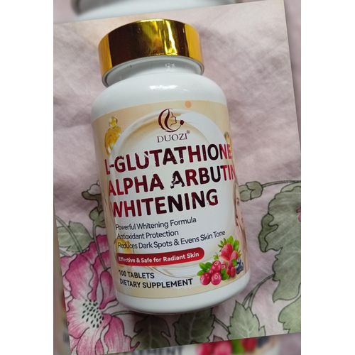Duozi L-Glutathione + Alpha Arbutin Whitening Tablets – Potent Skin ...